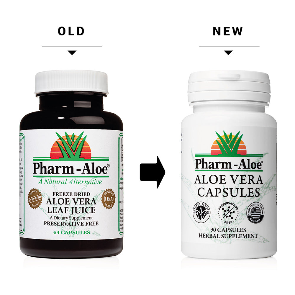 Aloe Vera Capsules | Pharm-Aloe